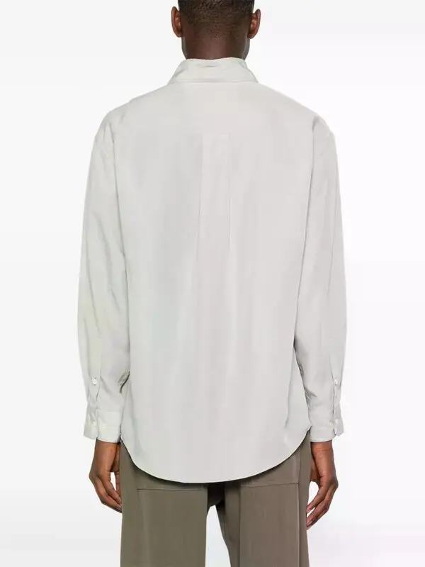 LEMAIRE Double-pocket Lyocell Shirt