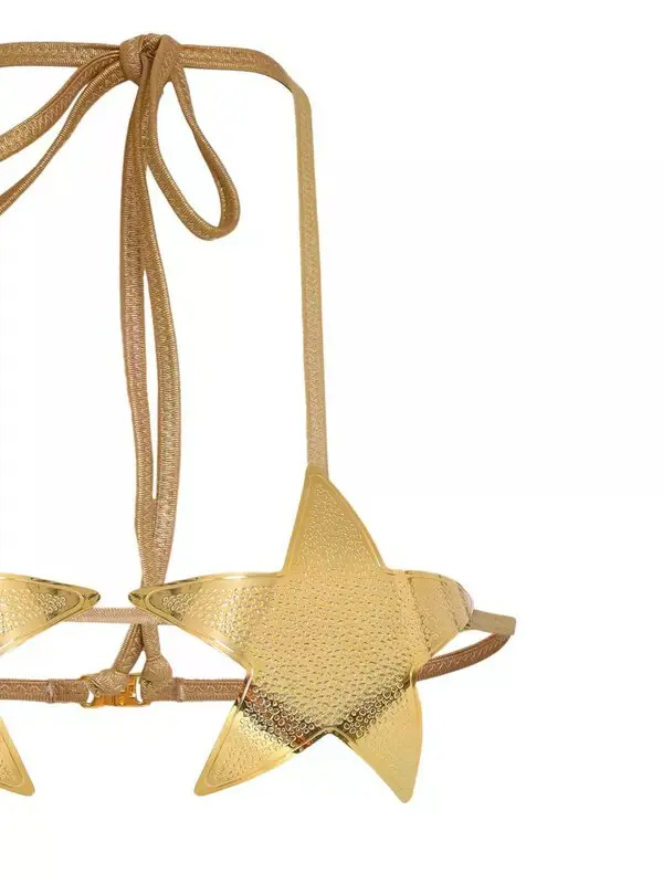 AMIR SLAMA Star-detail Bikini Set