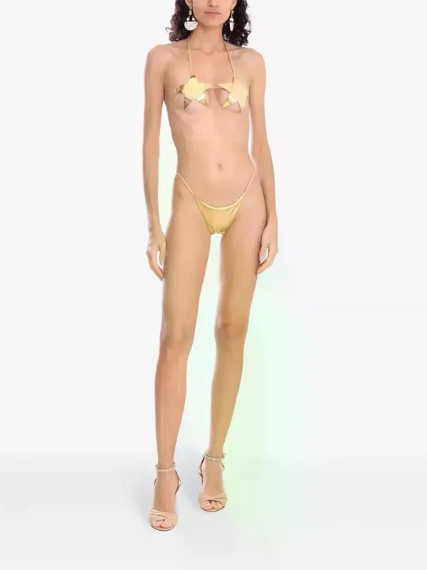 AMIR SLAMA Star-detail Bikini Set