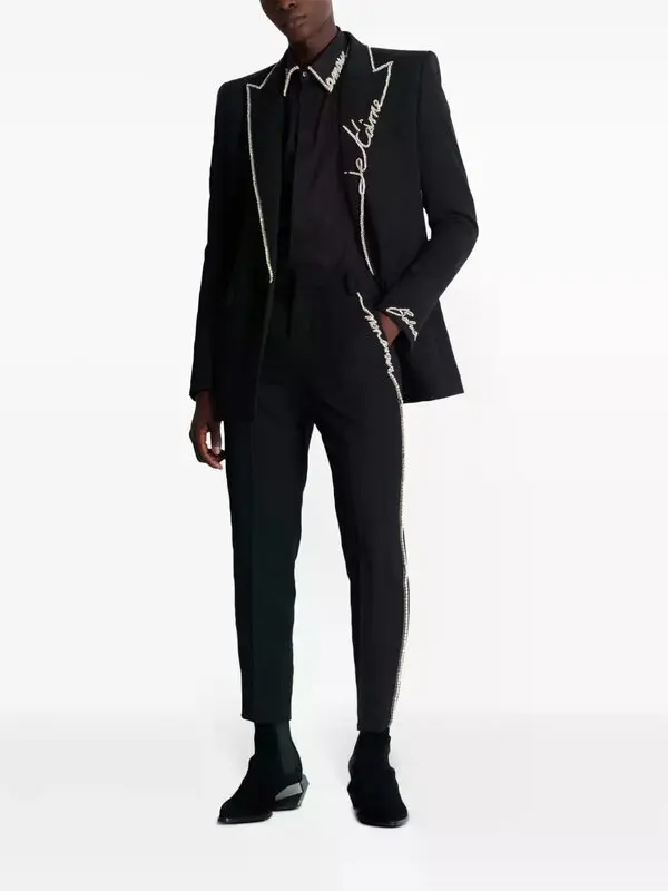 Balmain Rhinestone-embellished Shirt