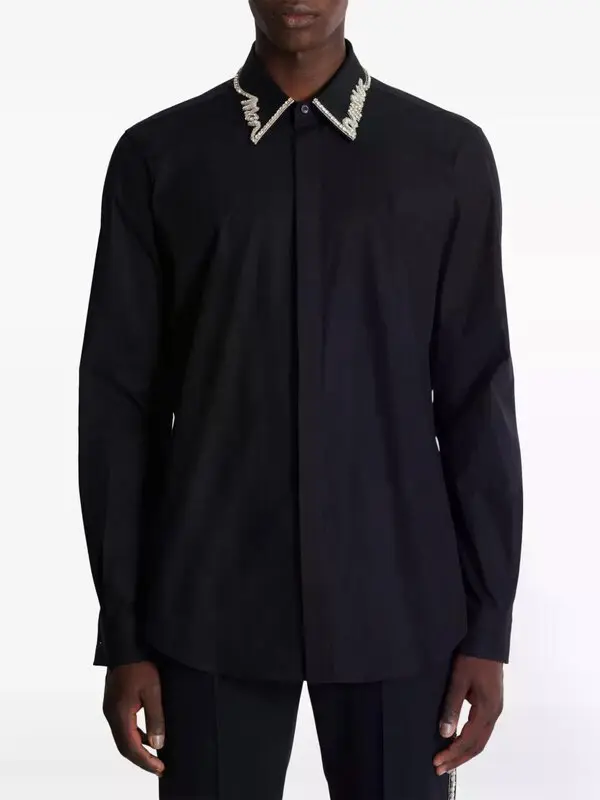 Balmain Rhinestone-embellished Shirt