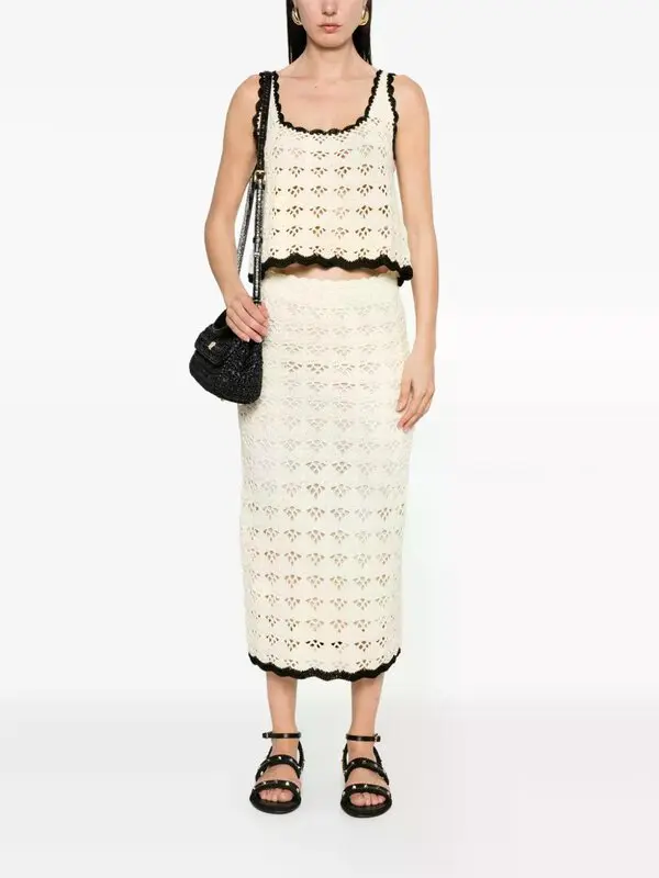 Zimmermann Rhiannon Crochet Tank - Neutrals