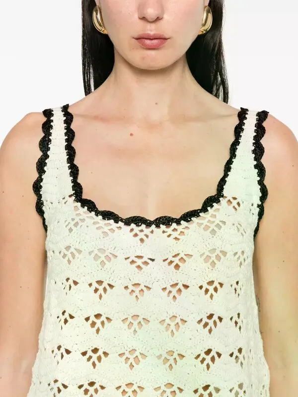 Zimmermann Rhiannon Crochet Tank - Neutrals