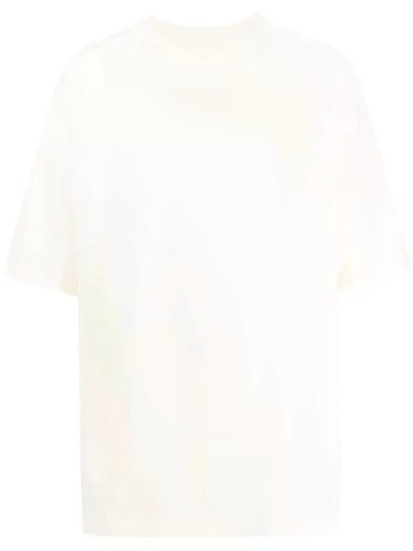 Y3 Short-sleeved Jersey-knit T-shirt - Neutrals