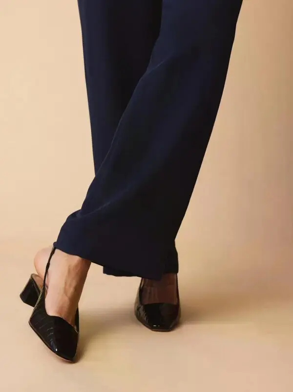 AQUAZZURA 35mm Ginza Slingback Pumps - Black