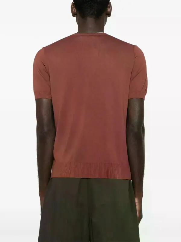 Canali Fine-knit T-shirt