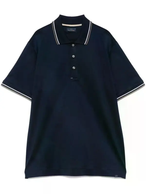 Paul & Shark Stripe-trim Polo Shirt