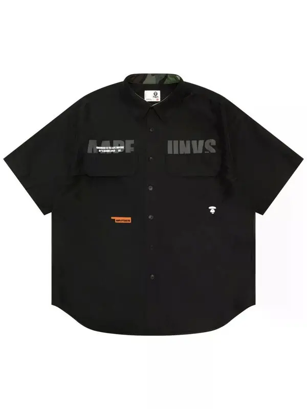 AAPE BY *A BATHING APE Logo-print Shirt