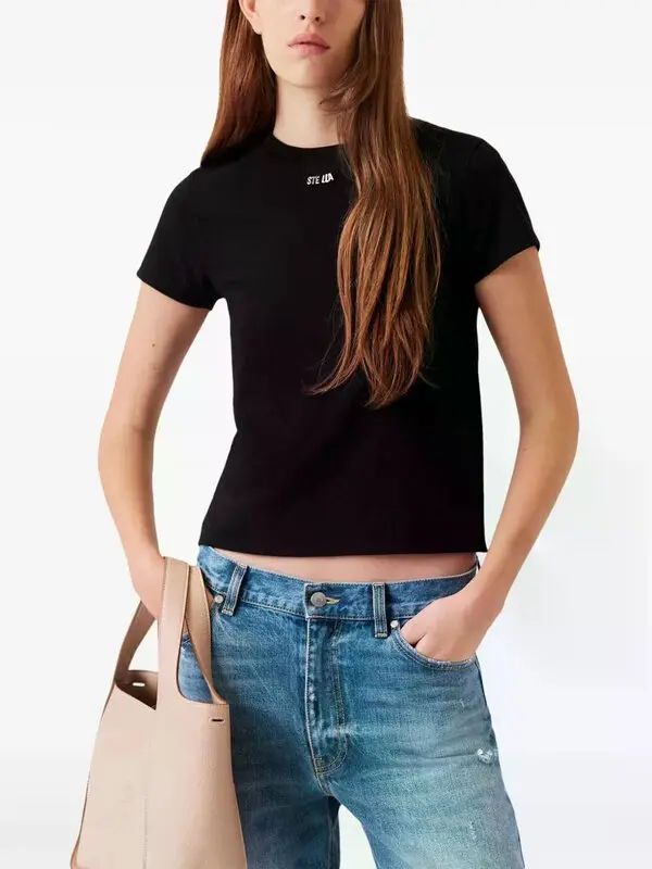 Stella McCartney Logo-charm T-shirt