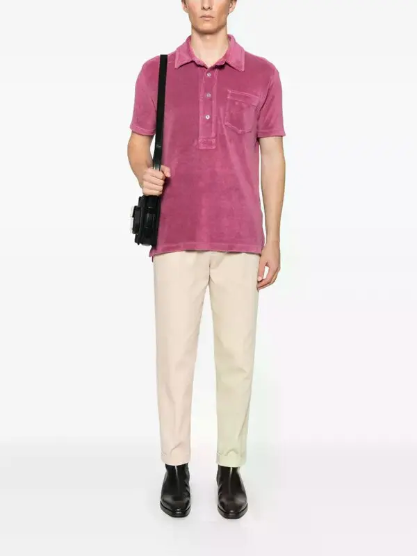 TOM FORD Terry-effect Polo Shirt