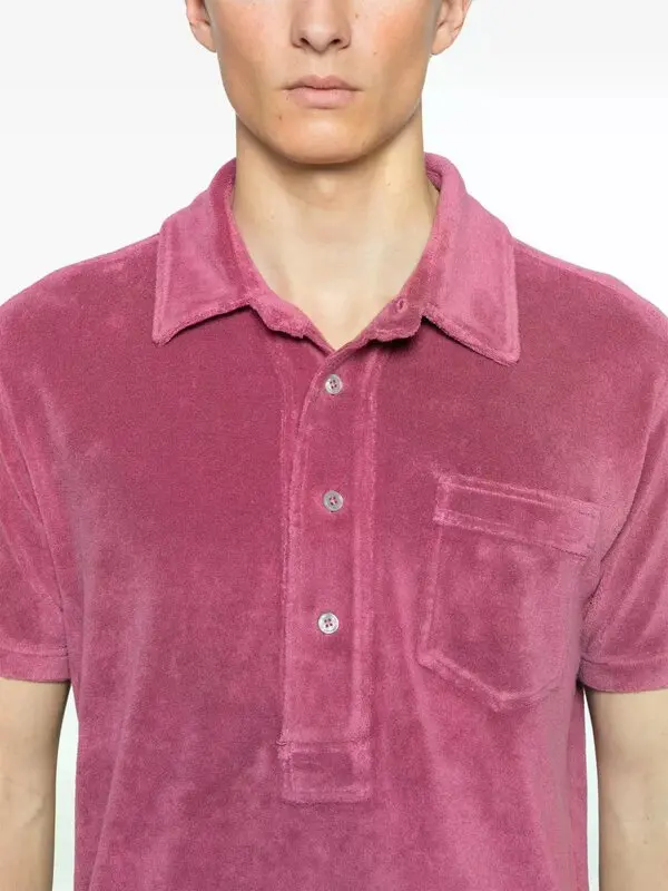 TOM FORD Terry-effect Polo Shirt