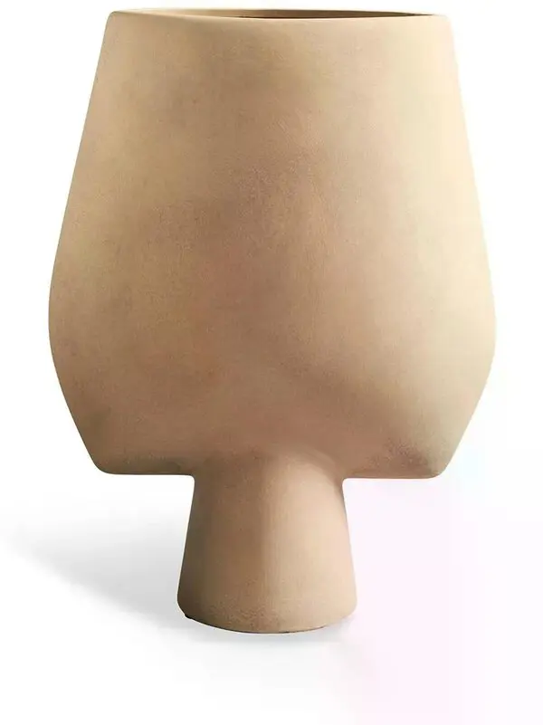 101 COPENHAGEN Sphere Vase Square, Hexa - Neutrals