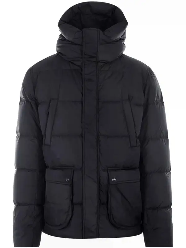 Herno Hooded Puffer Jacket - Black