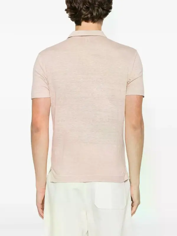 Canali Linen T-shirt - Pink