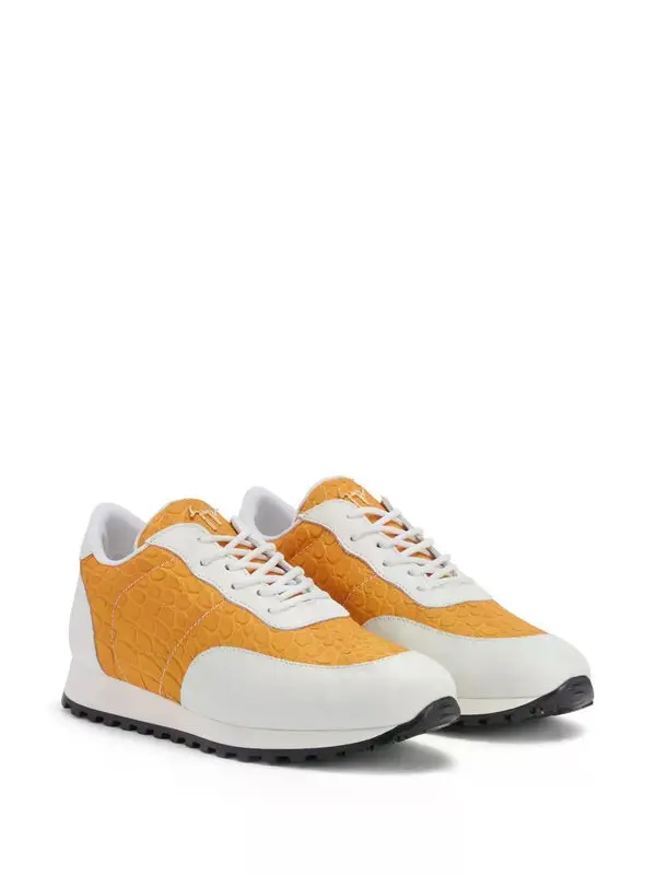 GIUSEPPE ZANOTTI Jimi Running Low-top Sneakers - Orange