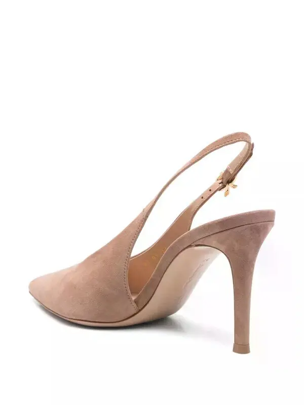 GIANVITO ROSSI 80mm Robbie Pumps - Neutrals