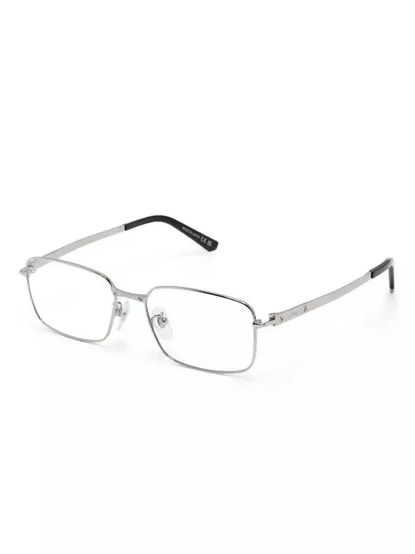 Cartier Rectangle-frame Glasses - Silver