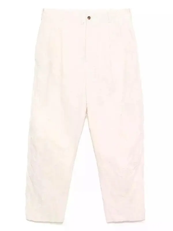 FORME D'EXPRESSION Baggy Trousers - Neutrals