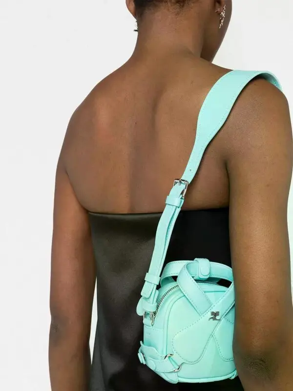 COURREGES Loop Mini Leather Bag