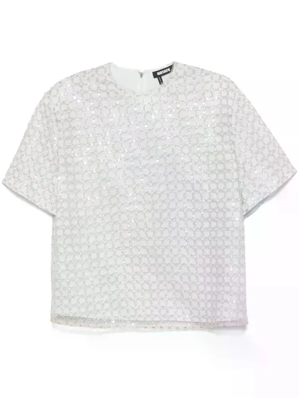 ROTATE BY BIRGER CHRISTENSEN Beaded Top