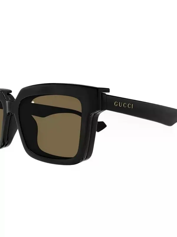 Gucci Square-frame Sunglasses - Black