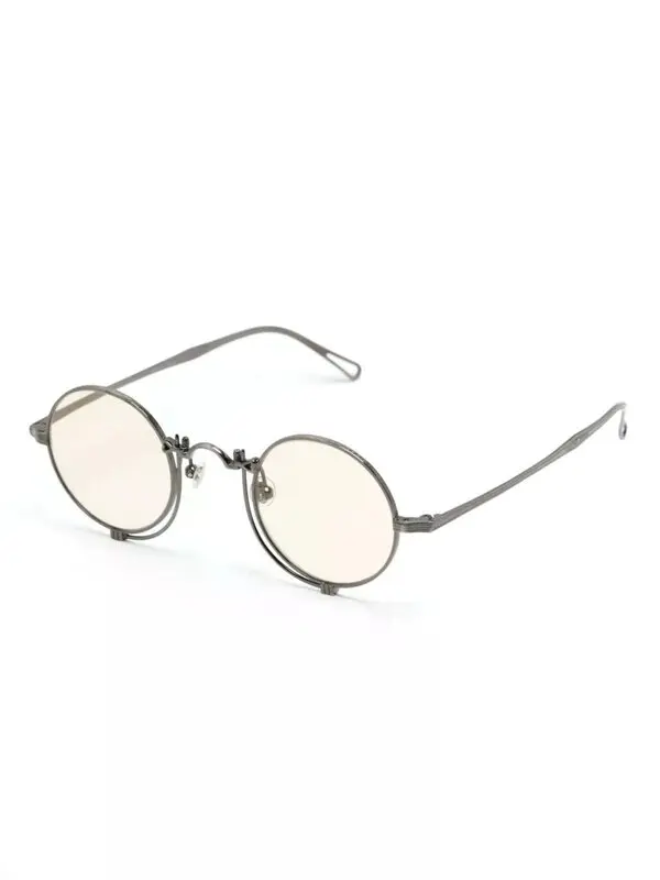Matsuda 10601h Round-frame Sunglasses - Silver