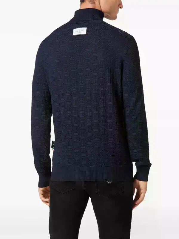 Philipp Plein Monogram Sweatshirt - Blue