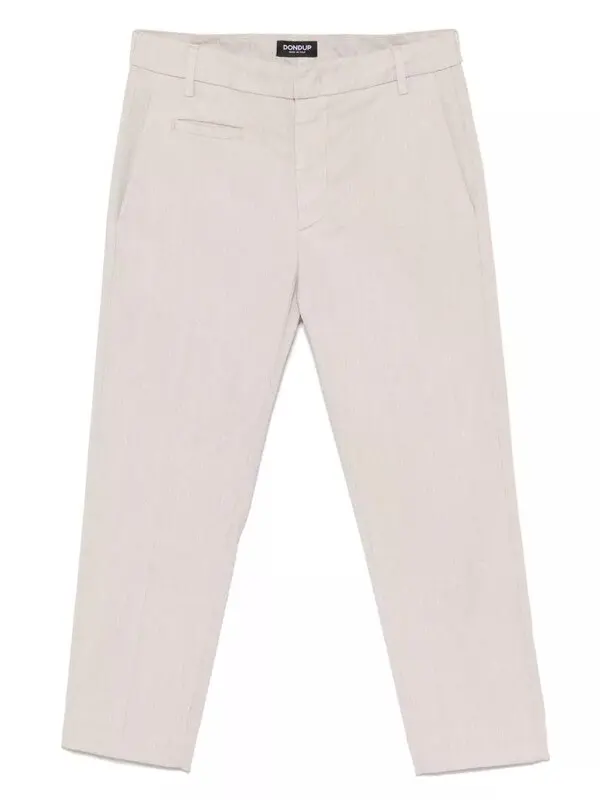 DONDUP Herringbone Trousers
