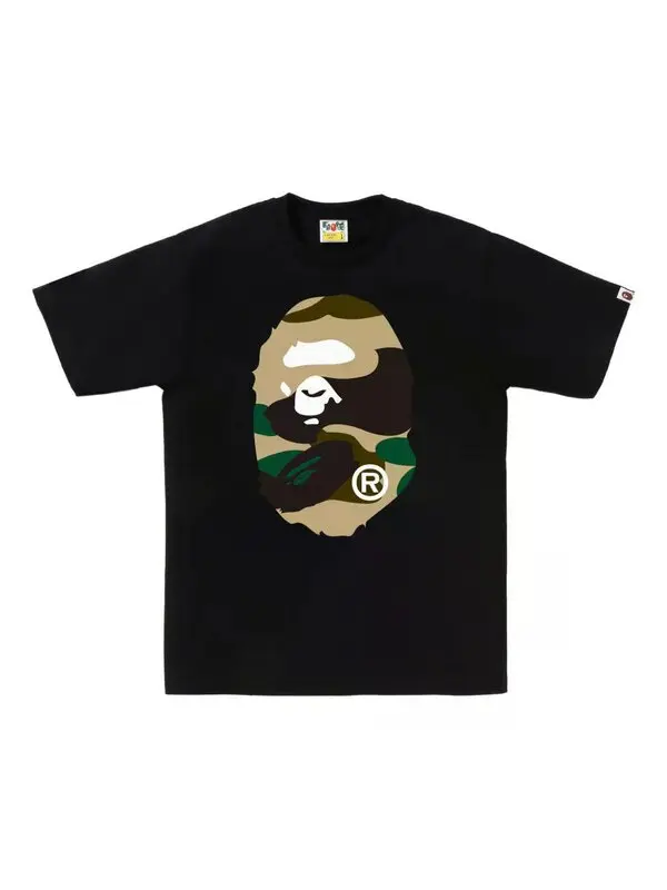 A BATHING APE 1st Camo Graphic T-shirt - Black