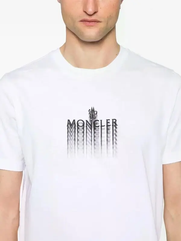 Moncler Faded-logo Cotton T-shirt