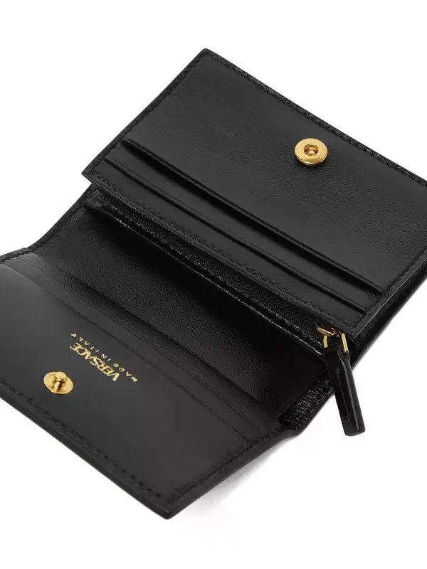 Versace Tag Leather Wallet