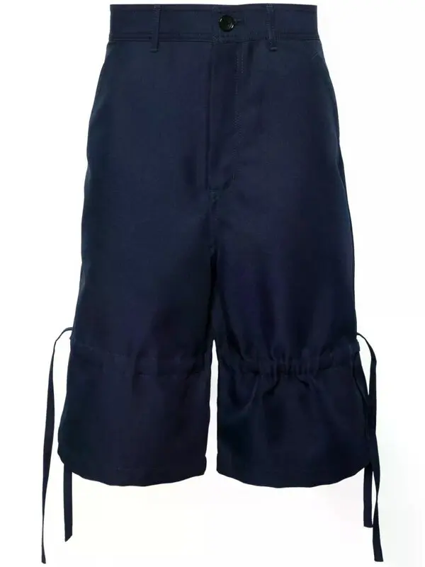 Comme Des Garçons Wide-leg Bermuda Shorts