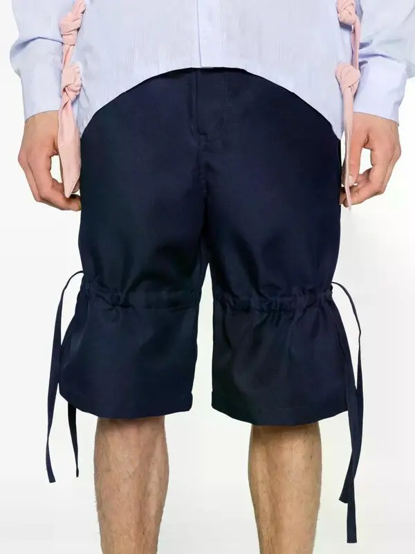 Comme Des Garçons Wide-leg Bermuda Shorts