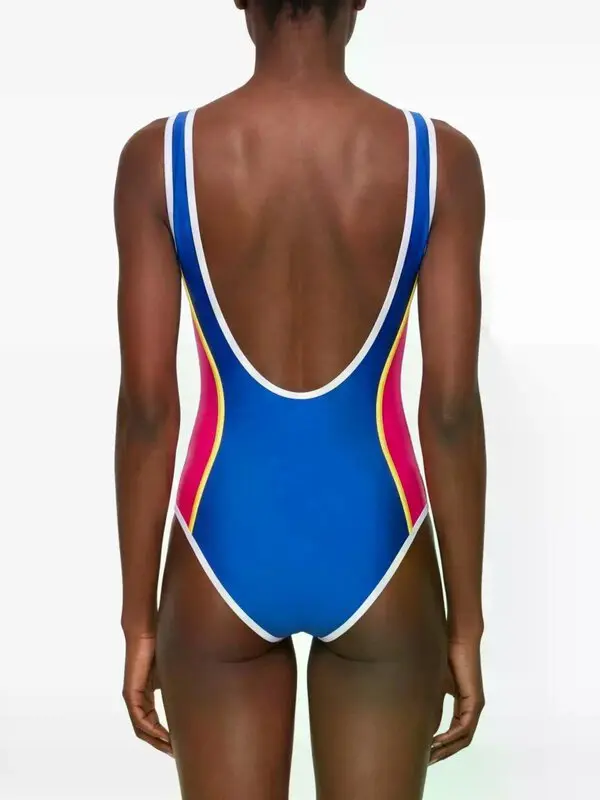DUSKII Tamara Color-block Swimsuit - Blue