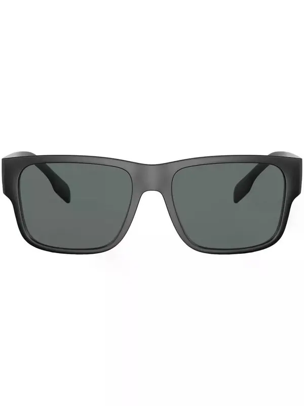 Burberry Knight Square-frame Sunglasses - Black