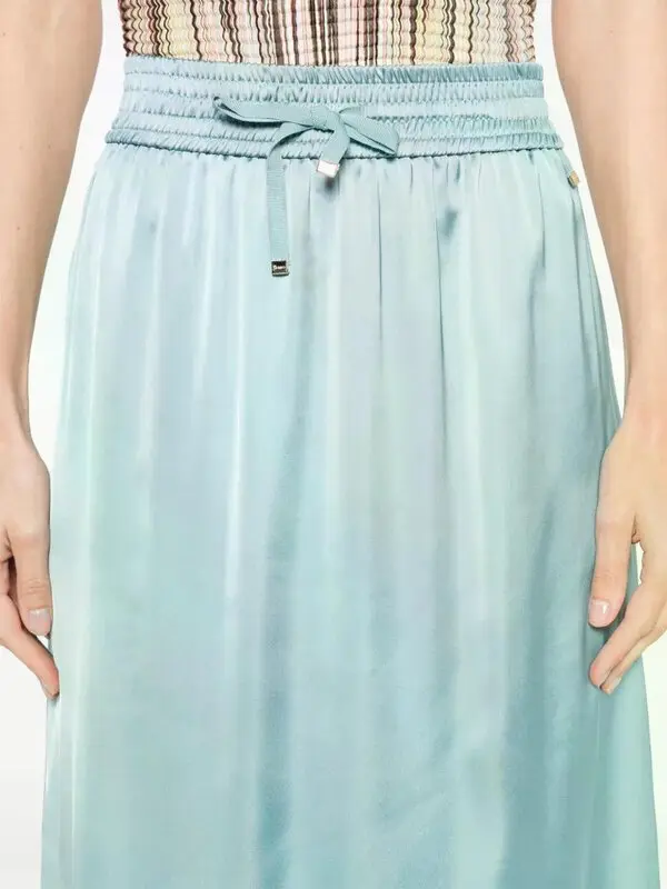Herno Satin Maxi Skirt