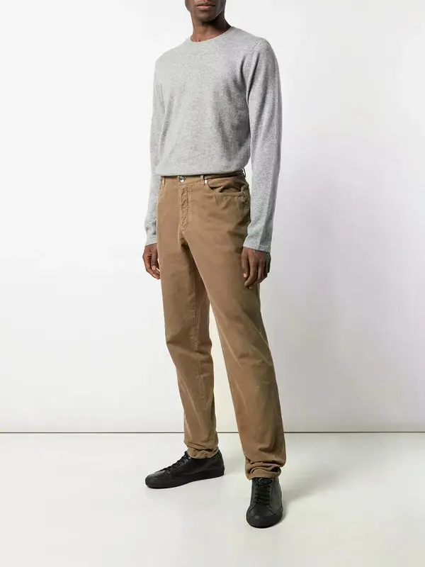 Vince Long-sleeve Fitted Sweater