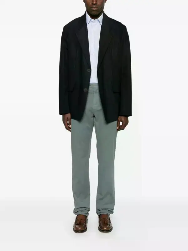 Canali Grid-pattern Shirt