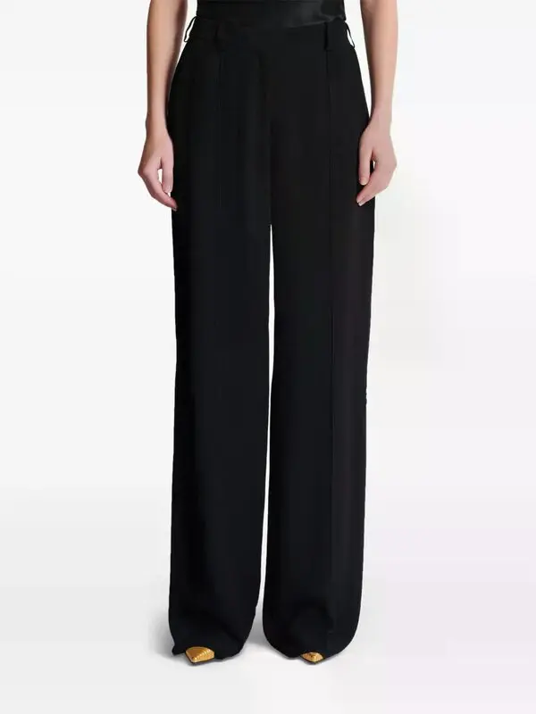 Balmain Crepe Tailored Trousers