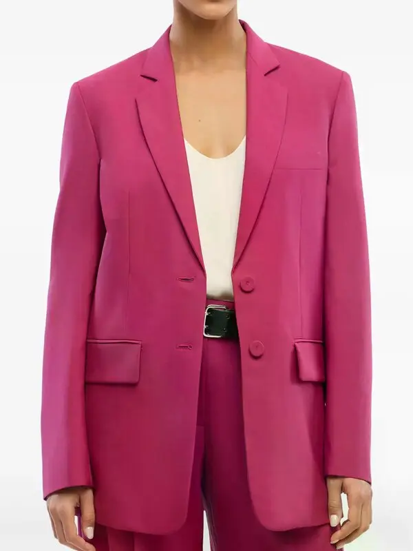 Another Tomorrow Single-breasted Blazer
