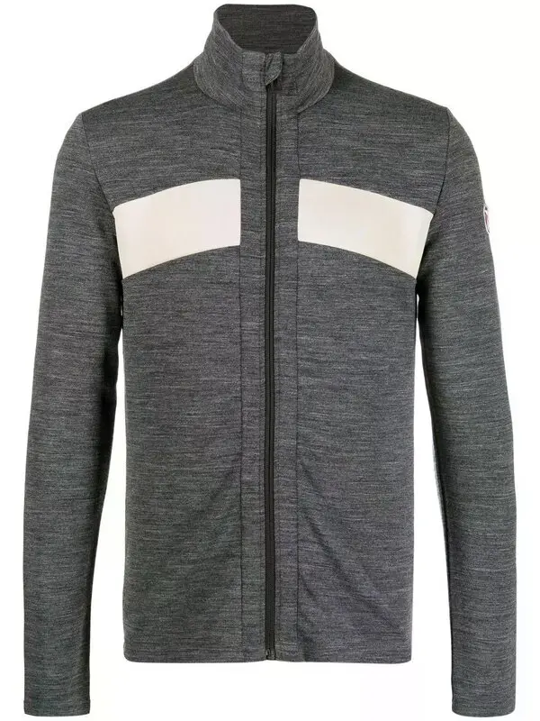 Rossignol React Merino Zip-up Top - Grey