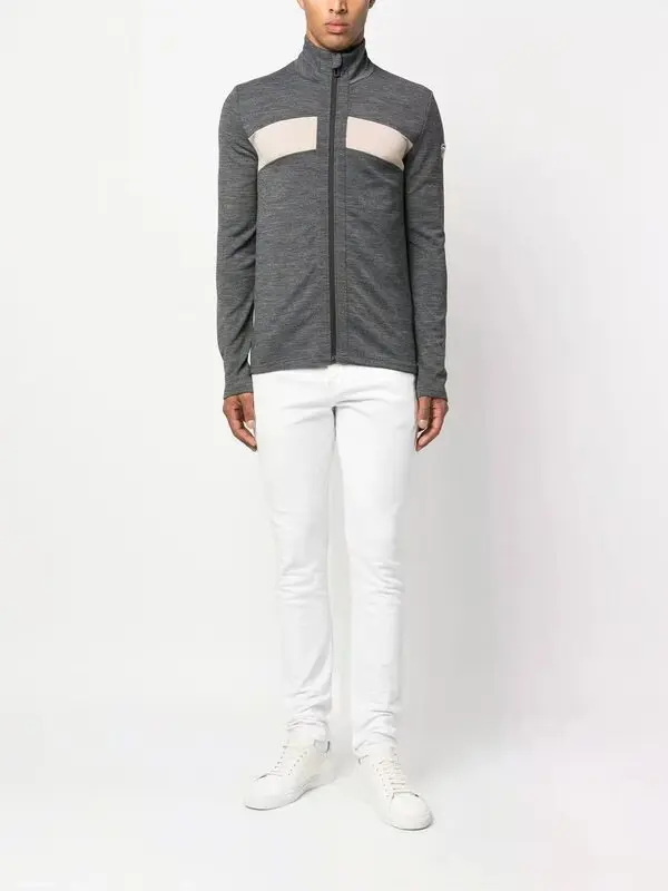 Rossignol React Merino Zip-up Top - Grey