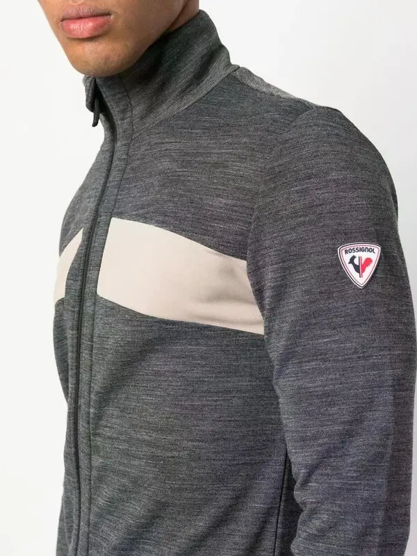 Rossignol React Merino Zip-up Top - Grey