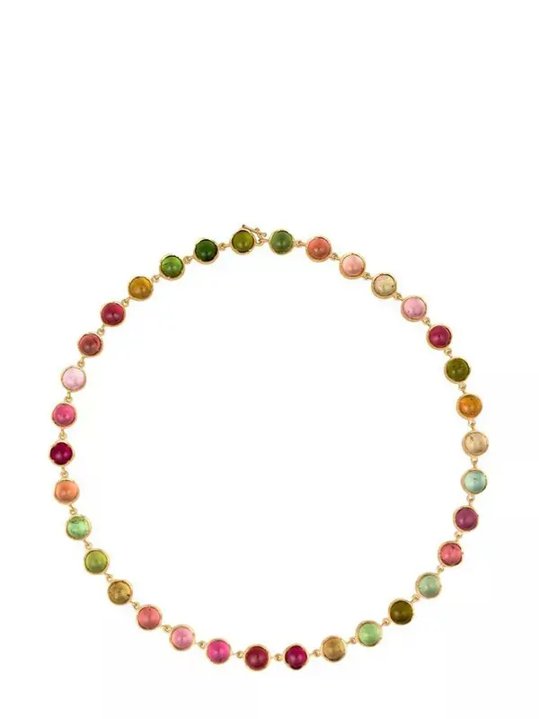 Irene Neuwirth 18kt Yellow Classic Tourmaline Necklace - Gold