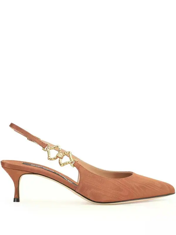 SERGIO ROSSI 50mm Sea Scale Pumps