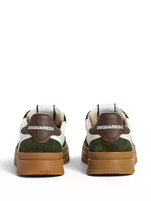 Dsquared2 Calf Leather Colour-block Low-top Sneakers