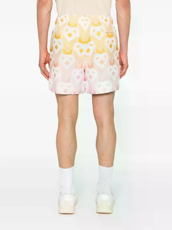 Casablanca Terrycloth-effect Monogram Shorts
