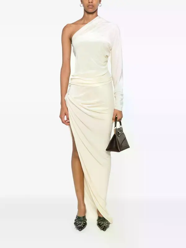 Rick Owens Twist Edfu Maxi Skirt