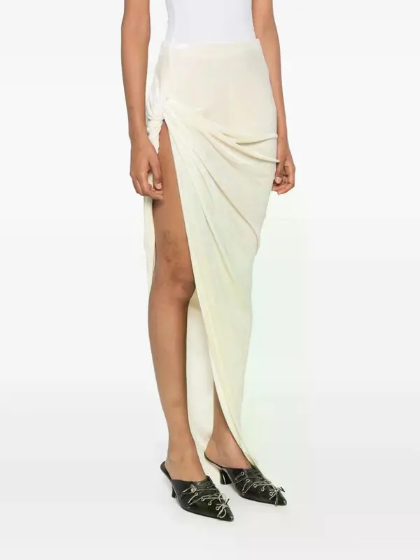 Rick Owens Twist Edfu Maxi Skirt