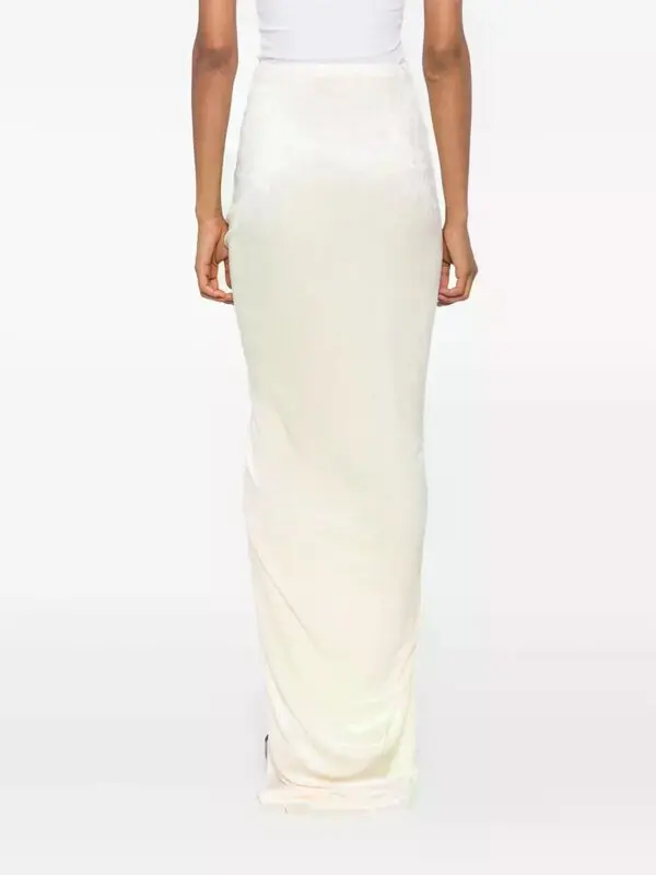 Rick Owens Twist Edfu Maxi Skirt
